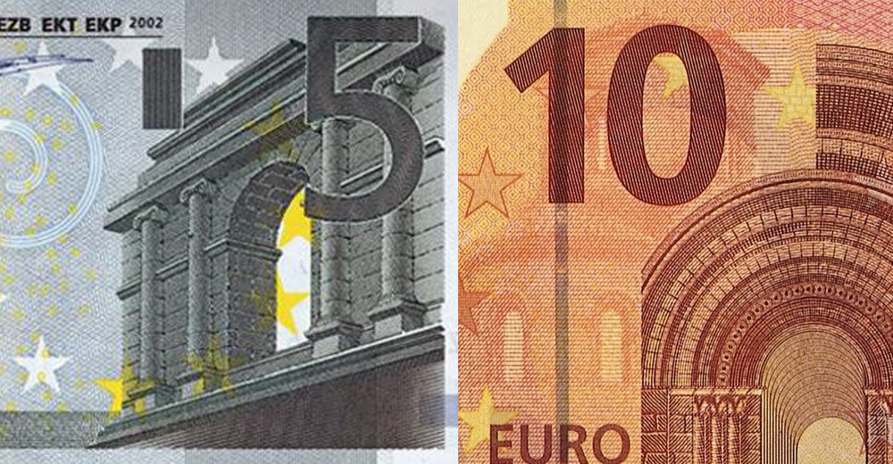 Για πέταμα χαρτονομίσματα των 5 και 10 ευρώ | Philenews