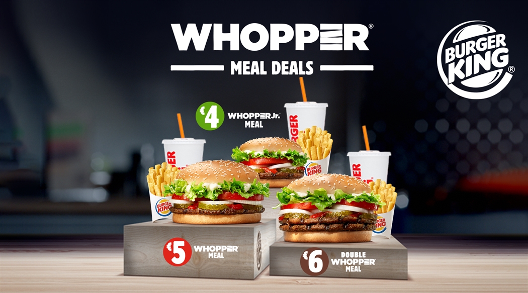 Burger King: Whopper meal deals από μόνο 4 ευρώ! | Philenews