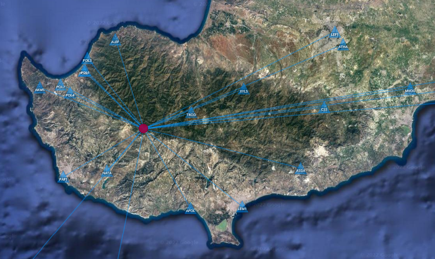Σεισμός ταρακούνησε την Κύπρο - Ανακοίνωση Τμ. Γεωλ. Επισκόπησης ...