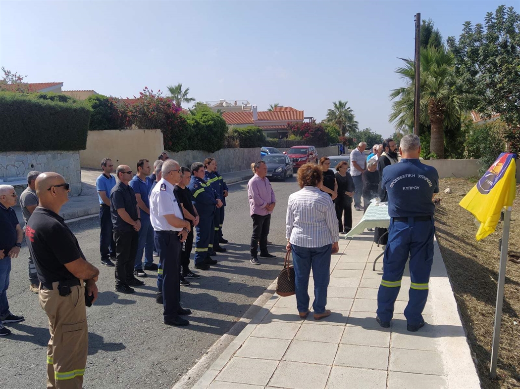 Πάρκο Αρχιπυροσβέστη Χαράλαμπου Βαρναβίδη στην Τάλα | Philenews