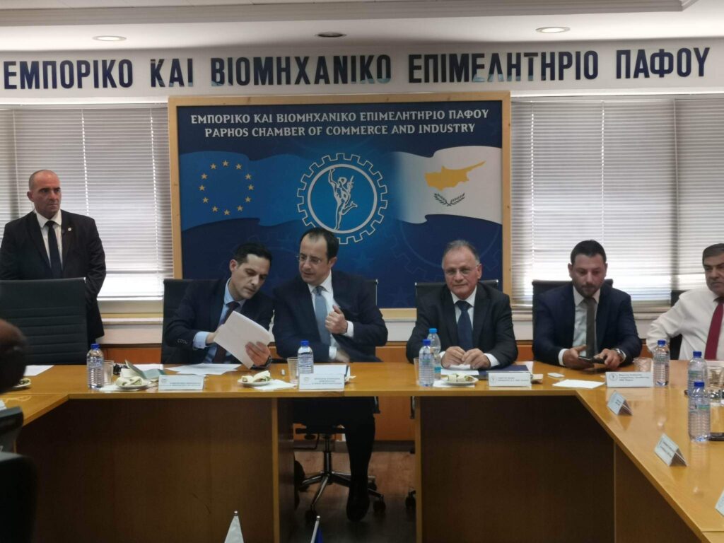 Στο ΕΒΕ Πάφου ο Πρόεδρος της Δημοκρατίας | Philenews