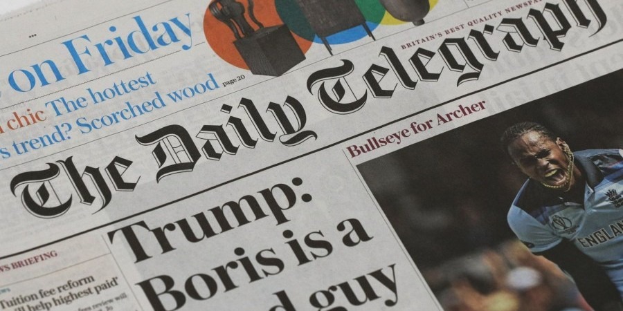 Μια δημοπρασία για Telegraph και Spectator | Philenews