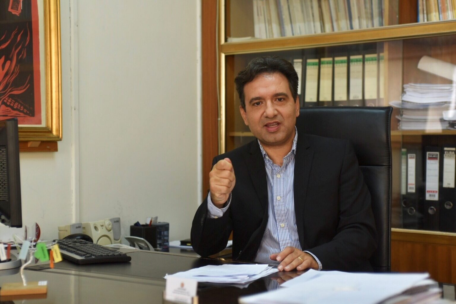 Χριστοφίδης για την αίθουσα δεξιώσεων και το πολιτικό κίνητρο