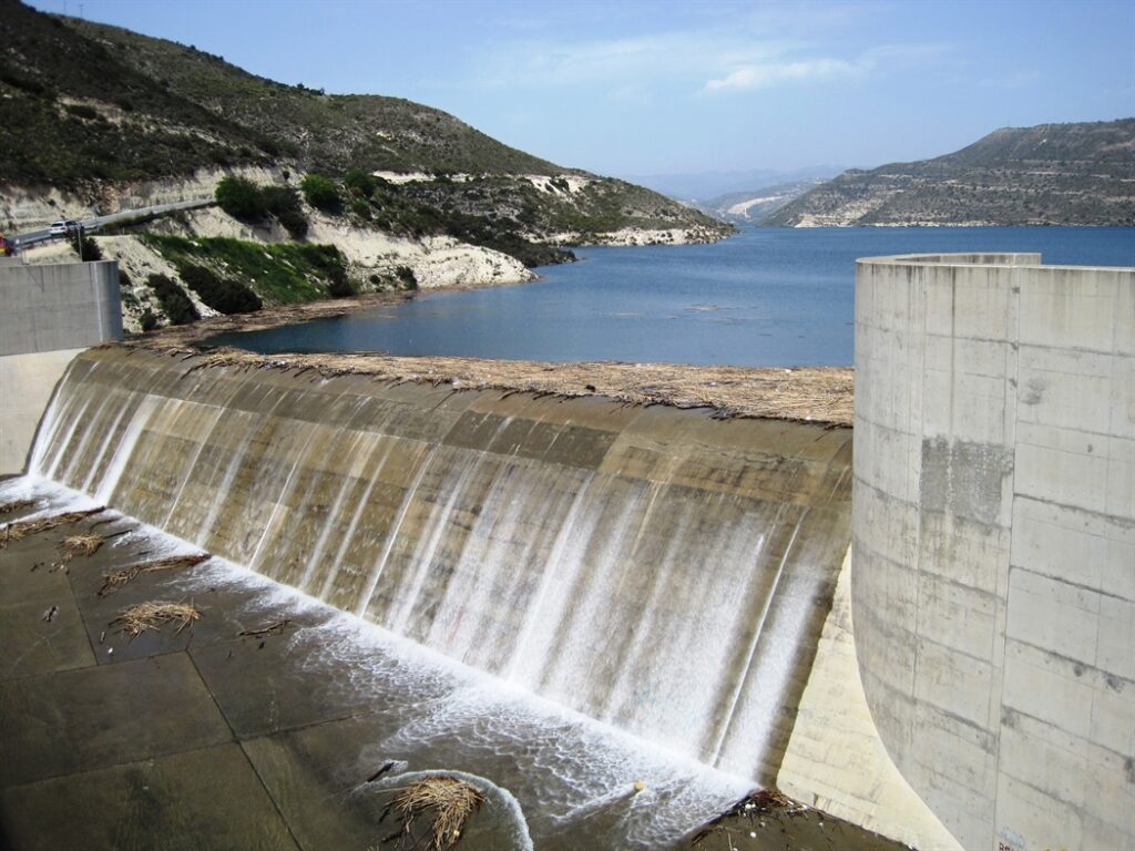 Η συνολική εισροή νερού στα φράγματα - H πληρότητα