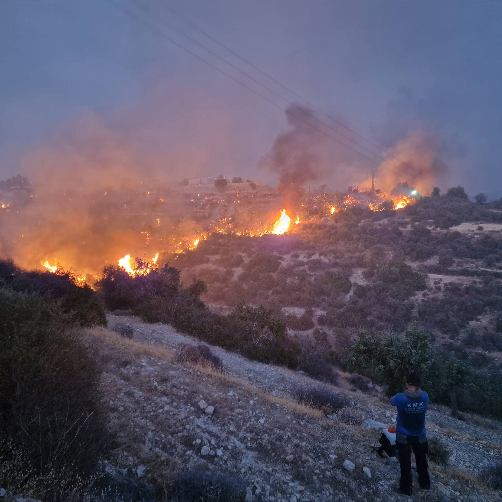 Οδοιπορικό στην καμένη γη - Πλάνα από την ορεινή Λεμεσό (εικόνες και ...