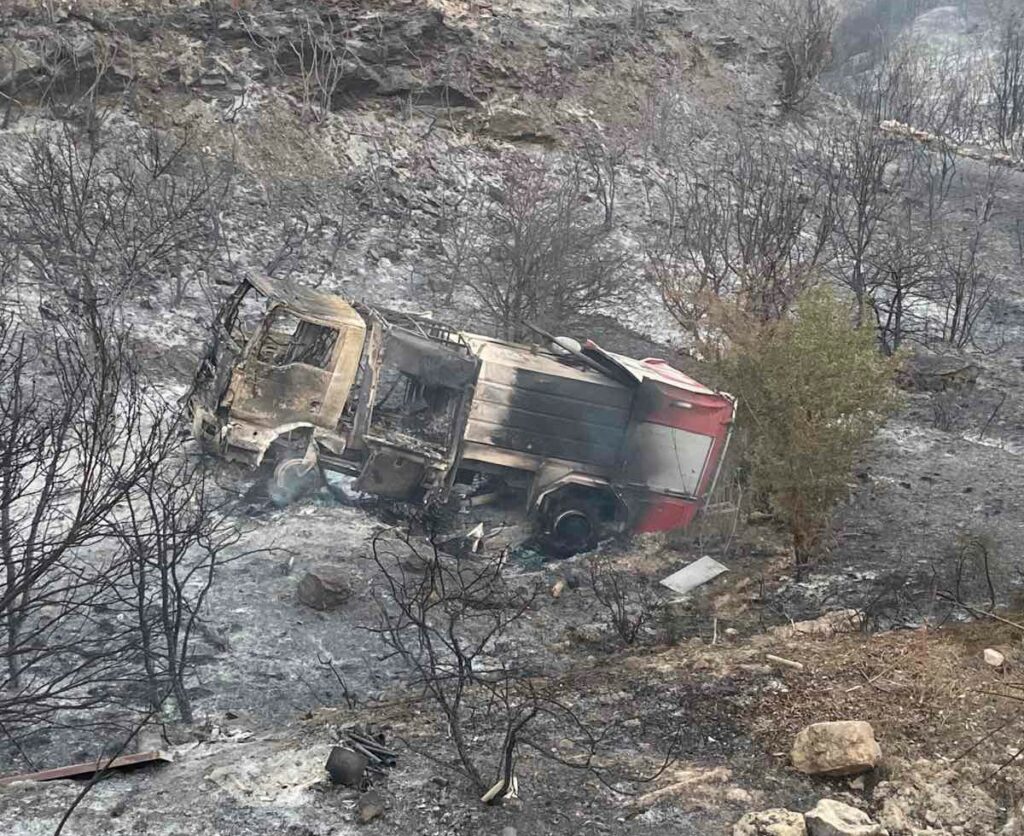 Ασφαλίστηκε η περίμετρος της φωτιάς στο Κοιλάνι, εμπρησμό βλέπει ο ...