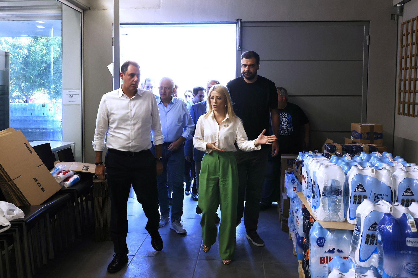 Στα Κεντρικά Γραφεία της ΝΔ η Πρόεδρος του ΔΗΣΥ για ενίσχυση της ...