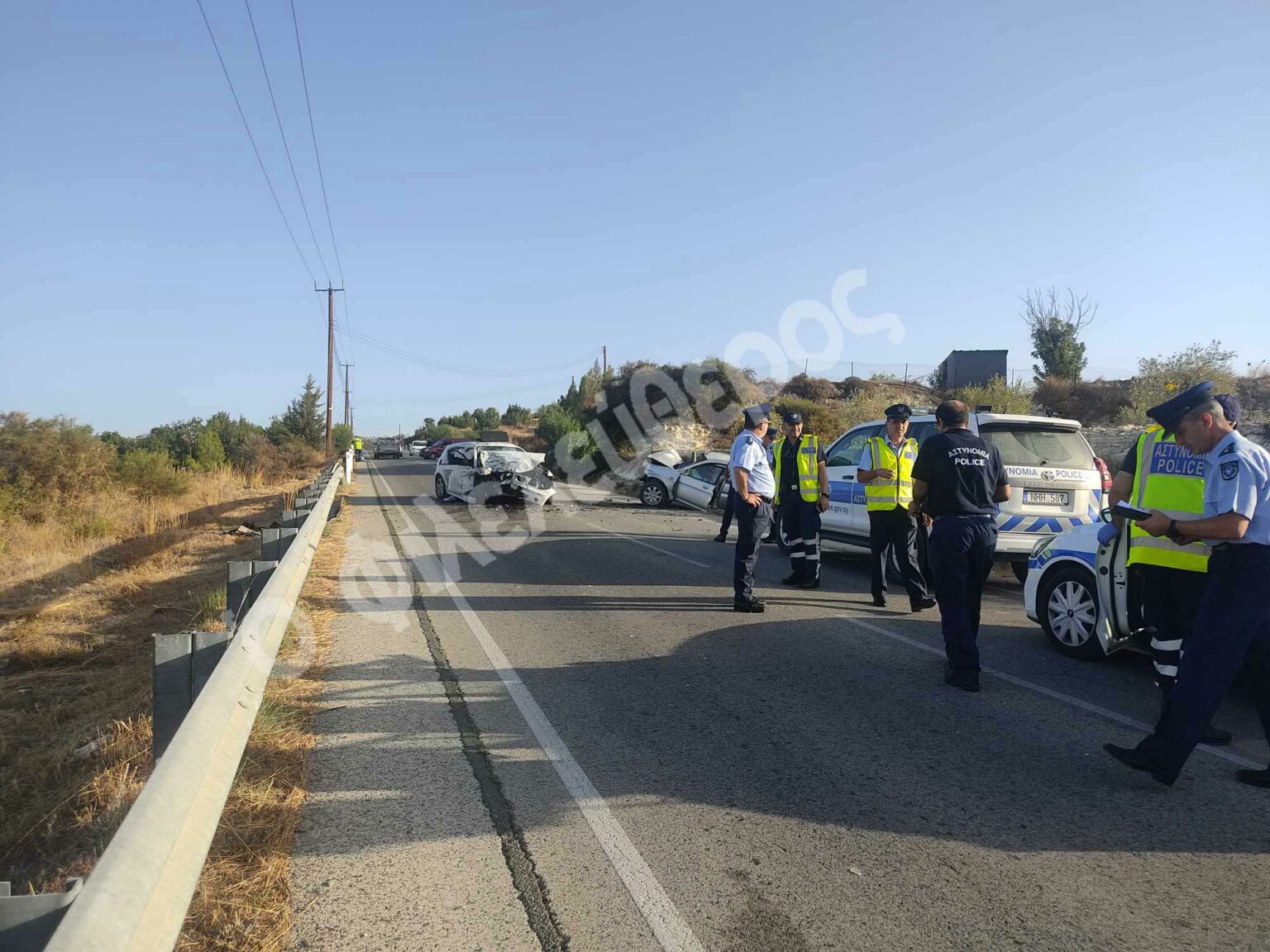 Σοβαρό τροχαίο ατύχημα στη Λεμεσό – Έκλεισε ο δρόμος (εικόνες) | Philenews