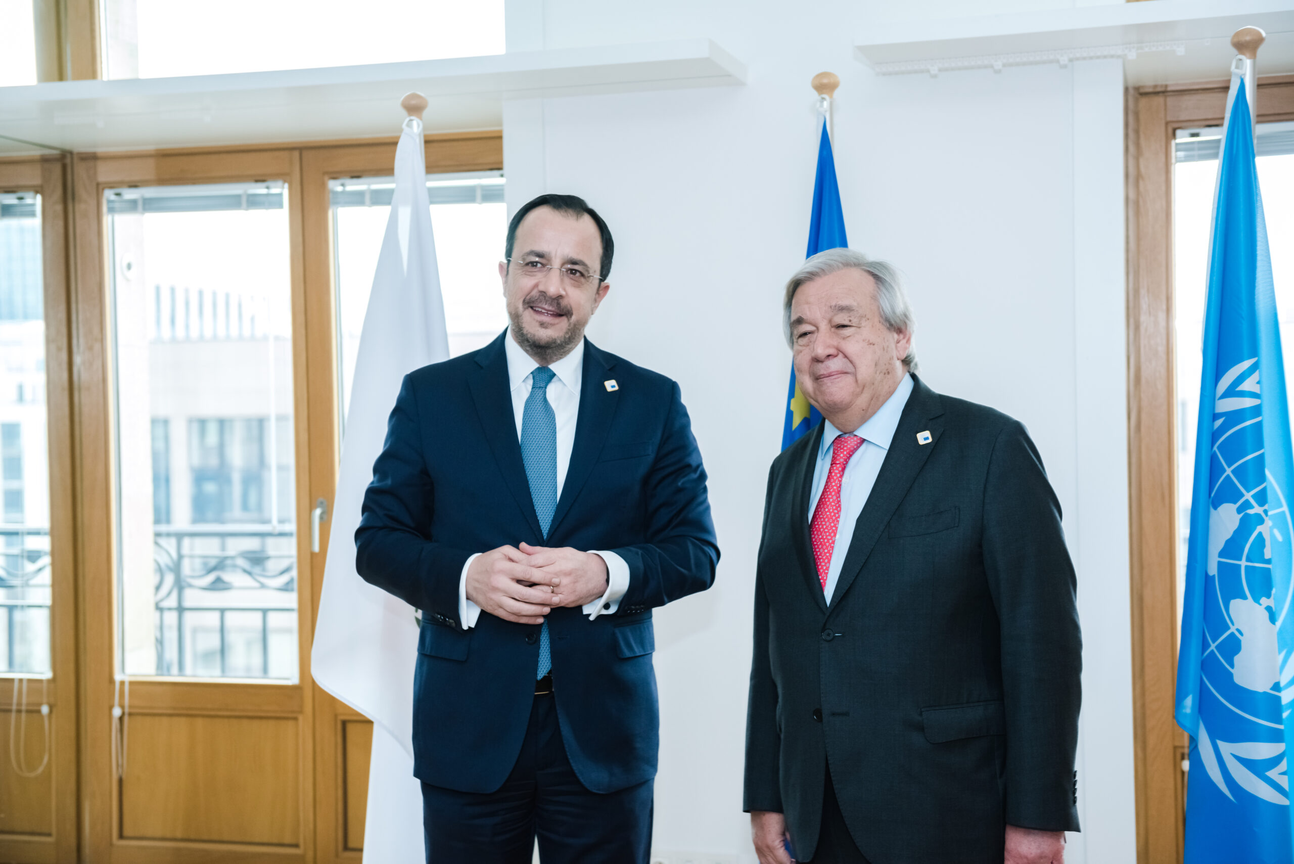 Ενημέρωσε Γκουτέρες για «Αμάλθεια» και Κυπριακό ο Πρόεδρος - Επανέλαβε ...