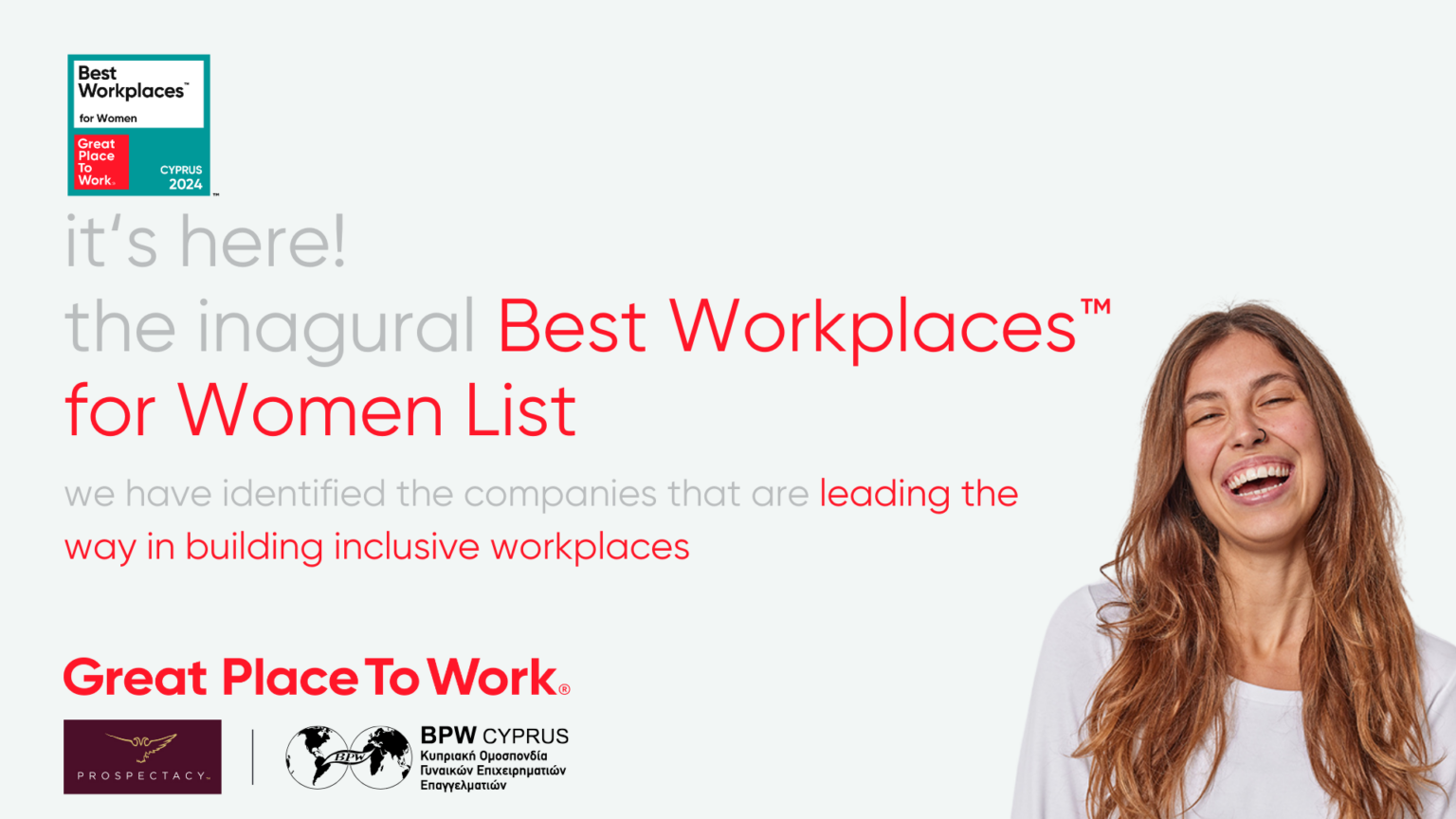 Πραγματοποιήθηκε η τελετή βράβευσης των εταιρειών της λίστας Best Workplaces™ for Women in ...