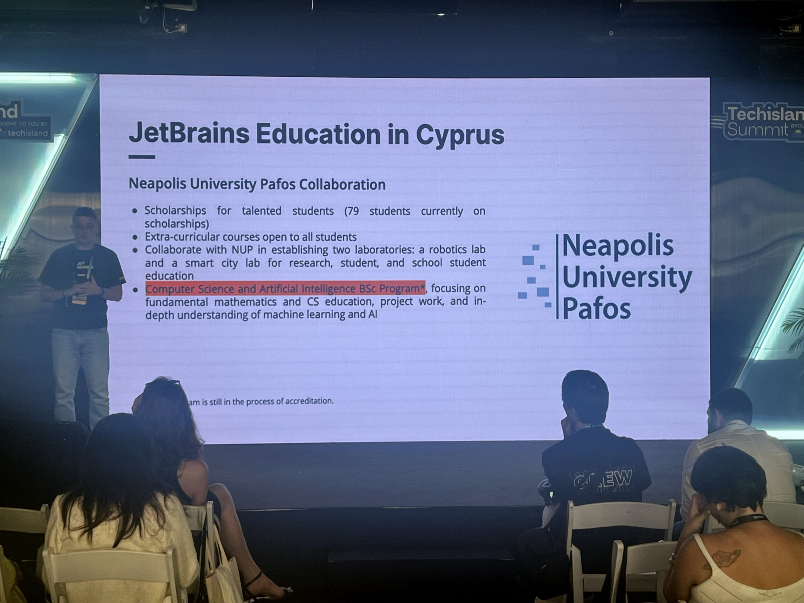Το Πανεπιστήμιο Νεάπολις Πάφος και η JetBrains στο Reflect Festival 2024 | Philenews