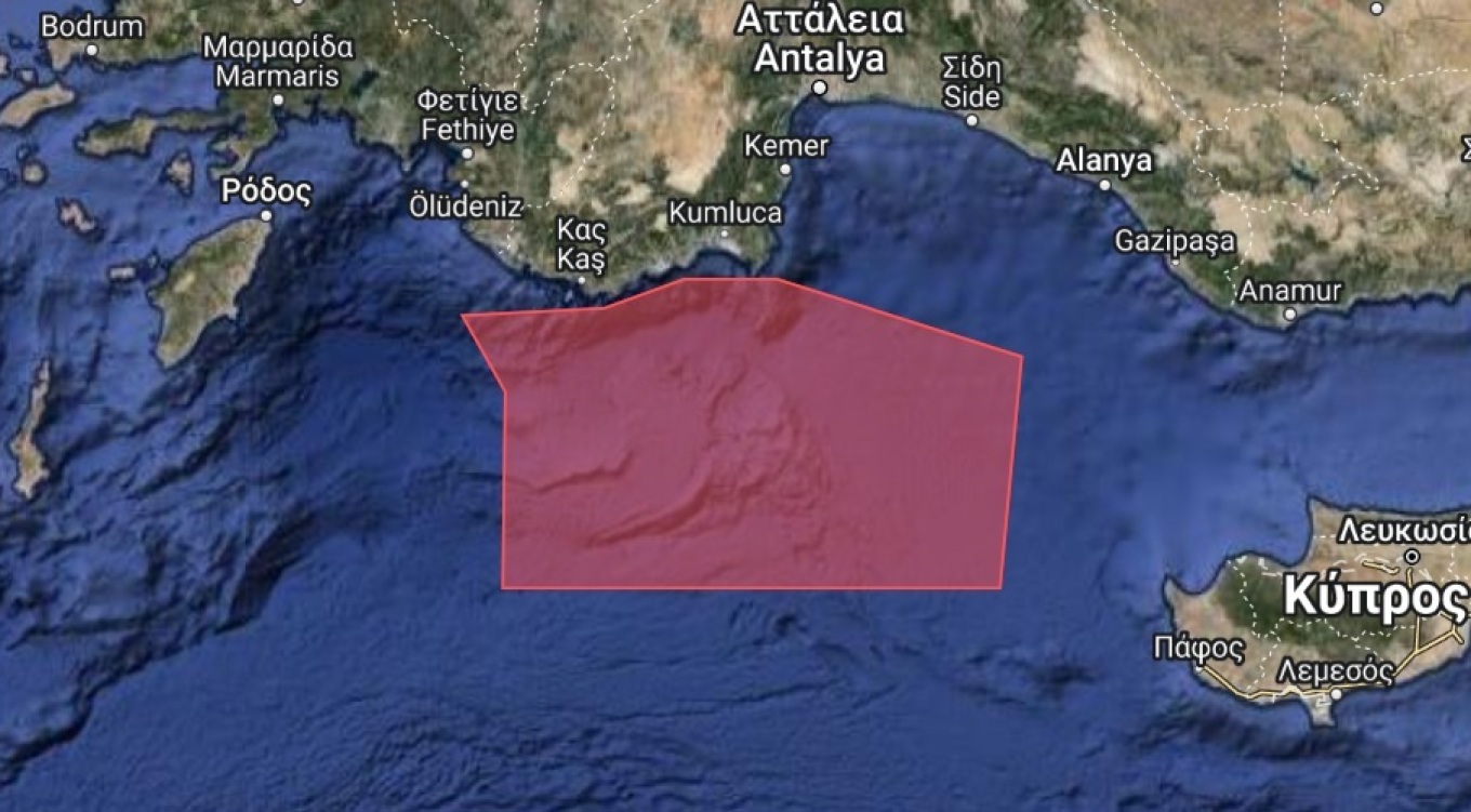Τουρκικά «παιγνίδια» με NAVTEX νότια του Καστελόριζου | Philenews