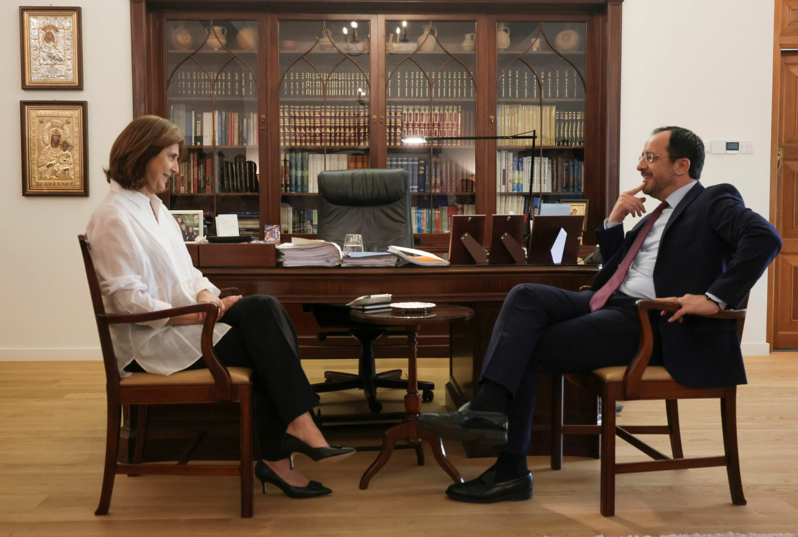 Πρόεδρος Χριστοδουλίδης: H πρόταση Ολγκίν, που απέρριψα, σχετιζόταν με το άνοιγμα οδοφραγμάτων ...