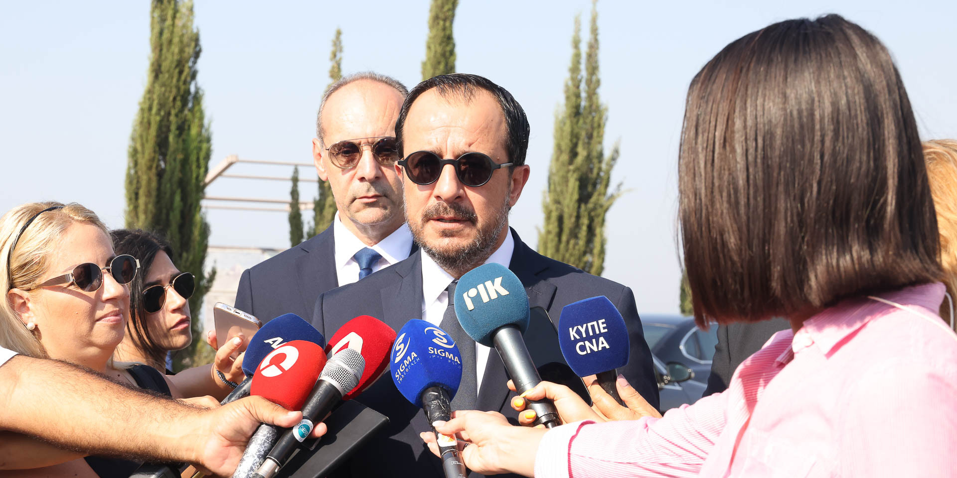 Χριστοδουλίδης: Ικανοποιημένος με τις συναντήσεις Μητσοτάκη | Philenews