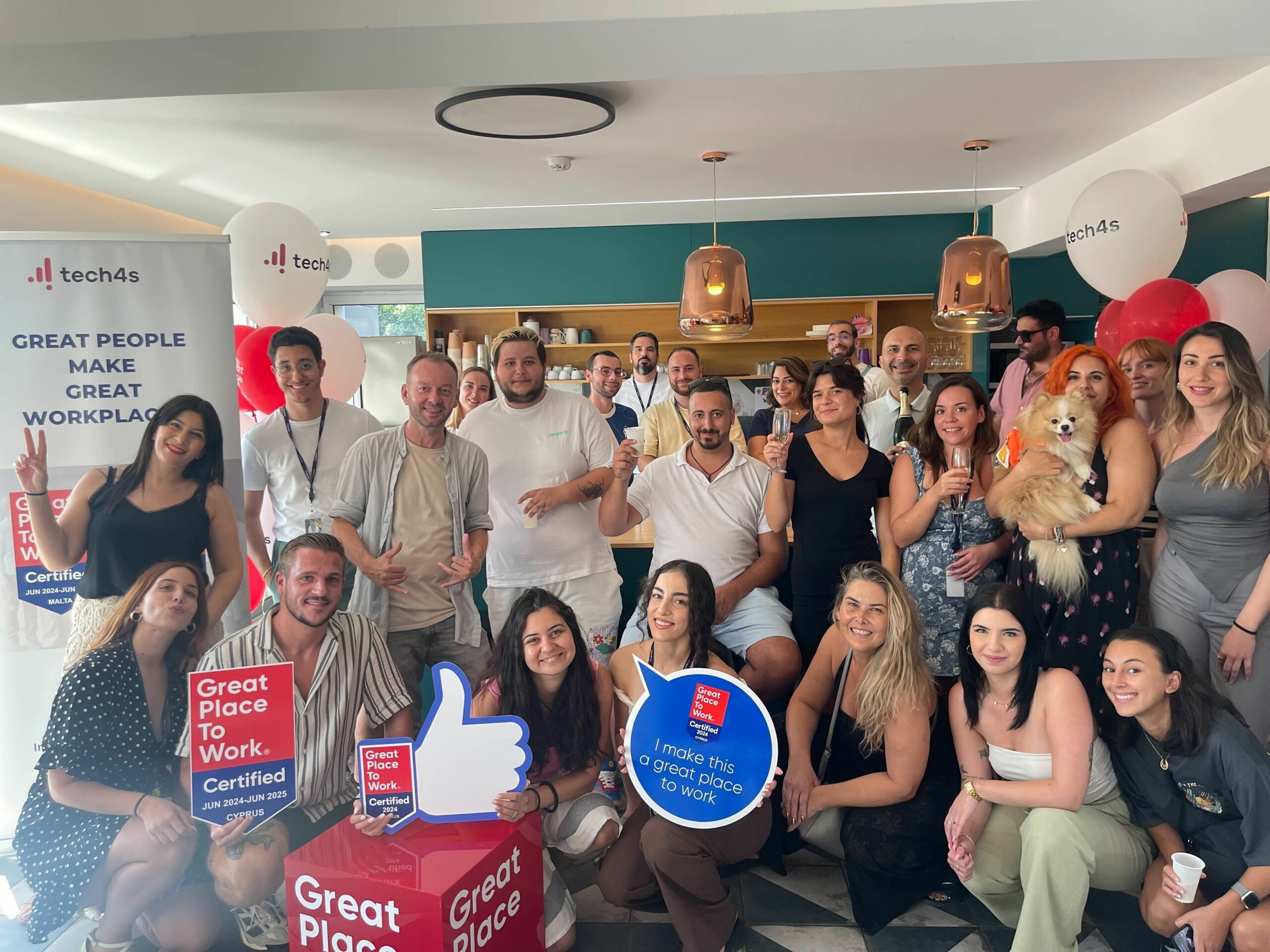 Great Place To Work® η Tech4s Group| Philenews