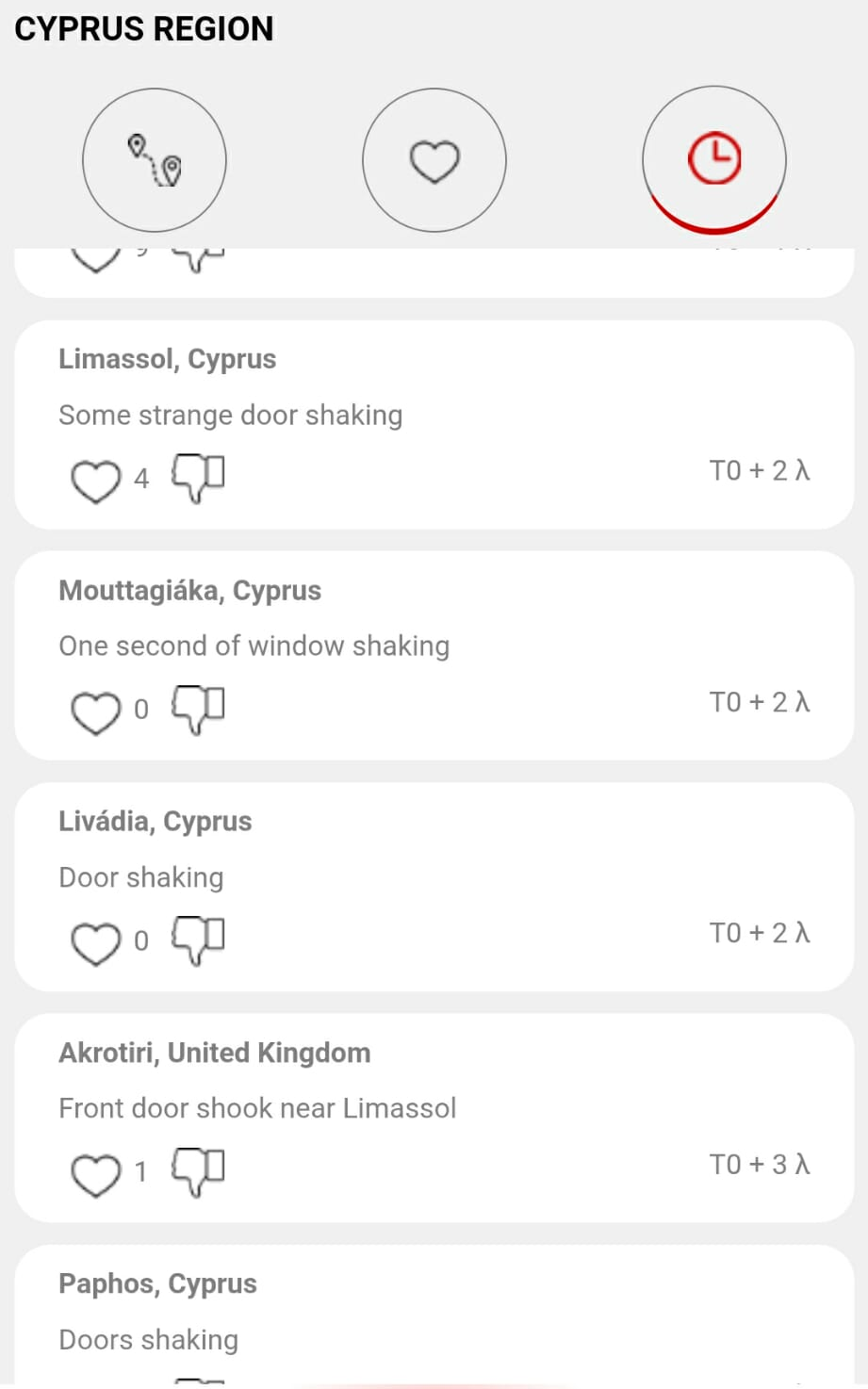 TALA COMMUNITY NEWS: NEW EARTHQUAKE WITH EPICENTRE IN LIMASSOL