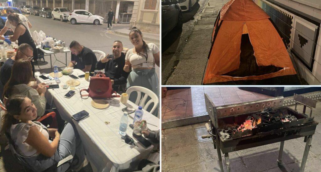 Καρναβάλι Λεμεσού: Άναψαν κάρβουνα και πήραν θέση