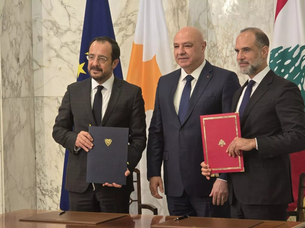 Bουλή: Ενέκρινε τη συμφωνία οριοθέτησης ΑΟΖ με Λίβανο (χάρτης)