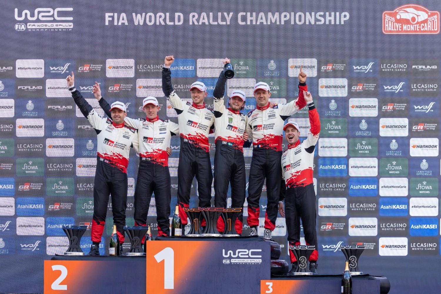 Σαρωτική η ομάδα της Toyota Gazoo Racing στο Ράλι του Μόντε Κάρλο ...
