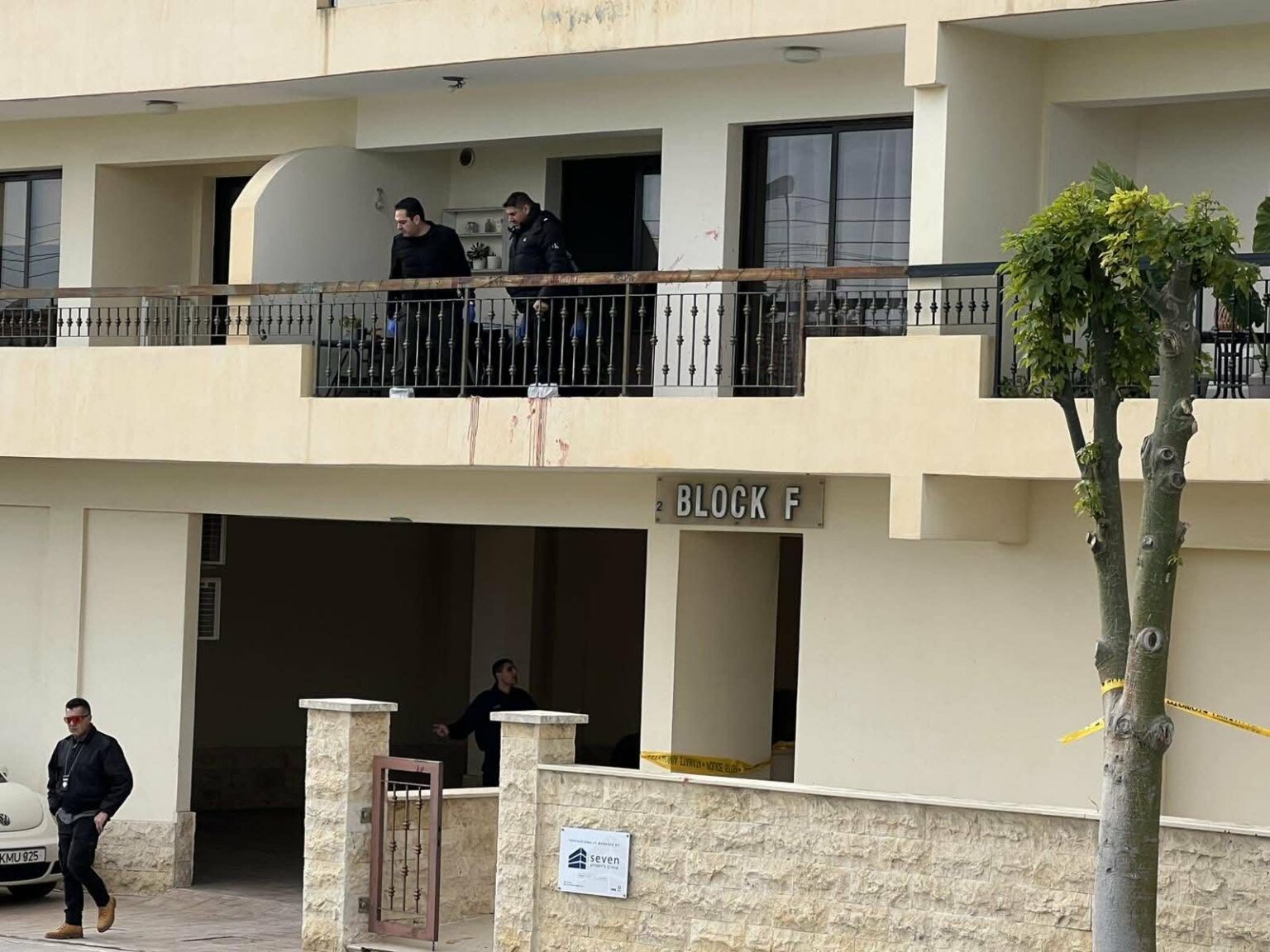 Τερσεφάνου: Κτύπησε τον 33χρονο στο μπαλκόνι (εικόνες)